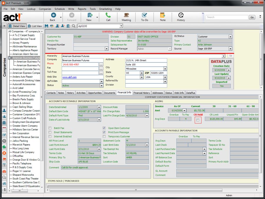 HOGAN DATA - DataPlus Software — ERP Integration
